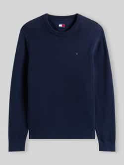 Tommy Jeans Regular Fit Pullover aus reiner Baumwolle