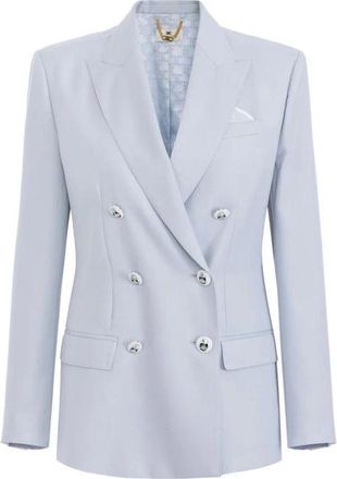 Elisabetta Franchi Damen, Jacken, Blau, MGröße