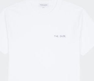 Maison Labiche Tee-shirt droit col rond en coton bio - Taille XL