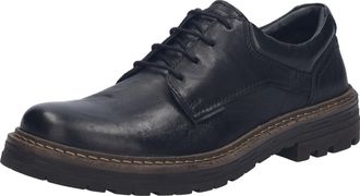 Josef Seibel Herren Businessschuhe Curtis.04,Weite G (Normal),Wechselfußbett,Halbschuhe,klassisch,elegant,Schnuerschuhe,schwarz,44 EU