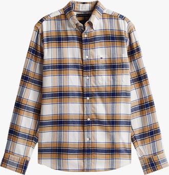 Tommy Hilfiger Chemise &agrave; carreaux en coton