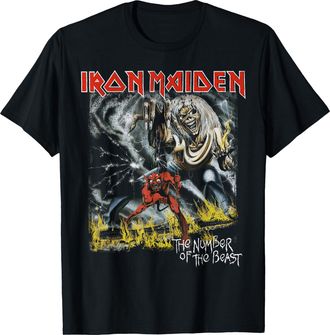 Iron Maiden Eddie Number Of The Beast T-Shirt