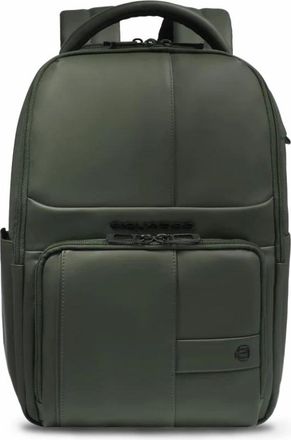 Piquadro Homme, Sacs, Vert, Taille: ONE Size Sac &agrave; dos de voyage pour ordinateur portable 15,6