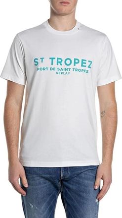 Replay Homme, Tops, Blanc, Taille: S T-Chemises