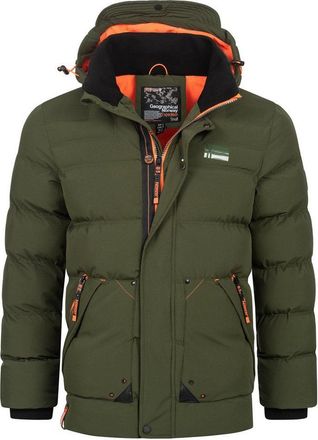 Geographical Norway Steppjacke Herren Winter Jacke warm gefüttert Parka Steppjacke Outdoor gesteppt