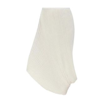 Issey Miyake Flow Rock - - Skirts - Damen - Wei&szlig; - M