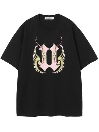 Undercover t-shirt &agrave; imprim&eacute; graphique - Noir