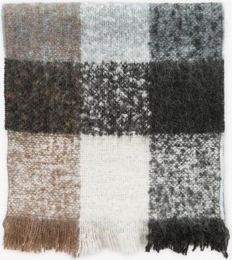 Saison 1865 Echarpe à carreaux