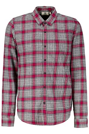 Garcia Garcia Herren Shirt Long Sleeve Hemd, Raspberry, M
