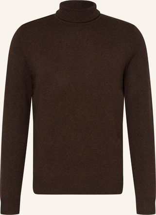 Strokesman's Strokesmans Rollkragenpullover Aus Cashmere braun