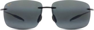 Maui Jim lunettes de soleil &agrave; monture rectangulaire - Noir