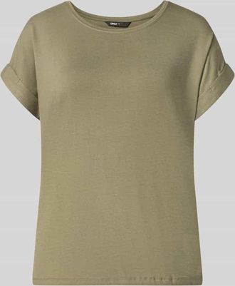 Only Regular Fit T-Shirt aus Viskose-Mix Modell MOSTER