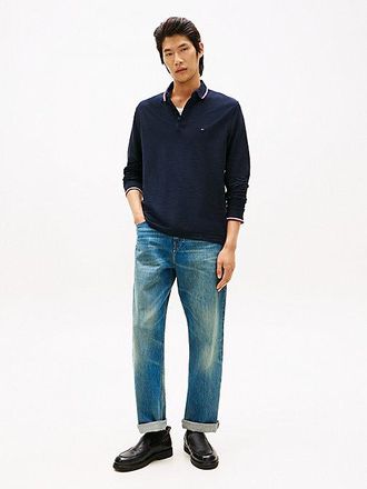 Tommy Hilfiger Jean d&eacute;contract&eacute; &agrave; martingale &agrave; larri&egrave;re