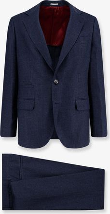 Brunello Cucinelli Silk, linen and wool suit - BRUNELLO CUCINELLI - gender_Man