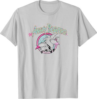 Nickelodeon Angry Beavers Classic Vintage Logo T-Shirt