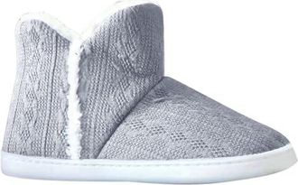 Generic Pantoufles chaudes et moelleuses pour femme - Bottines classiques &agrave; talon plat confortables &agrave; enfiler pour int&eacute;rieur et ext&eacute;rieur - Chaussons dhiver c