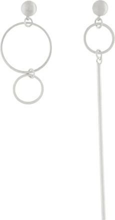 Dansk Copenhagen Bague doreille asym&eacute;trique - Femme - Accessoires - Gris - Taille: ONE Size