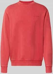 Dickies Sweatshirt mit Label-Stitching und Rundhalsausschnitt