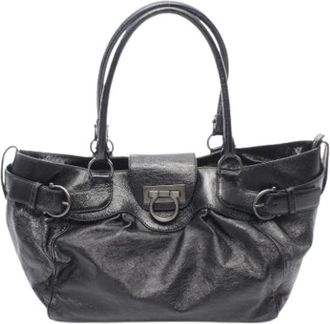 Ferragamo Sac bandouli&egrave;re Pre-owned - Femme - Pre-owned - Noir - Taille: ONE Size