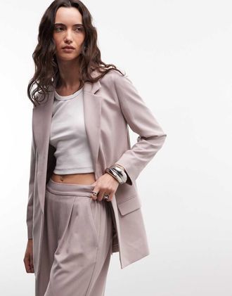 AllSaints Aleida - Blazer ajust&eacute; - Lilas-Violet