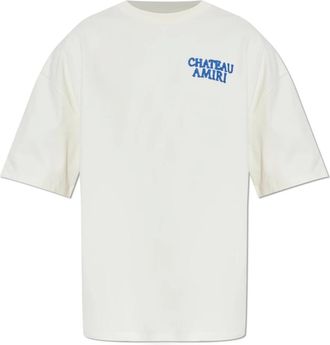 Amiri Homme, Tops, Beige, Taille: M Chateau Amiri T-Shirt