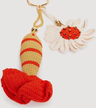 Sandro Porte-cl&eacute;s crochet&eacute; main