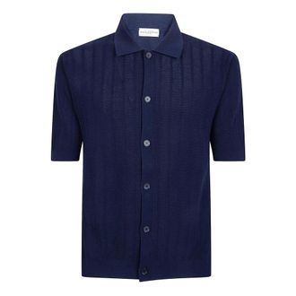 Ballantyne Hemdloses Hemd - - Shirts - Herren - Blau - L