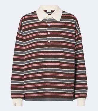The Upside Polo Wonder en coton &agrave; rayures