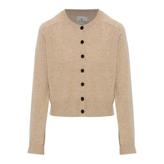 Anine Bing Joye Cardigan - - Knitwear - Damen - Beige - XS