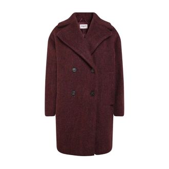 Max Mara Doppelreihiger Mantel - - Coats - Damen - Rot - 3XS