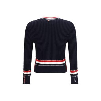 Thom Browne Mens Blue Cotton Sweatshirt Clothing