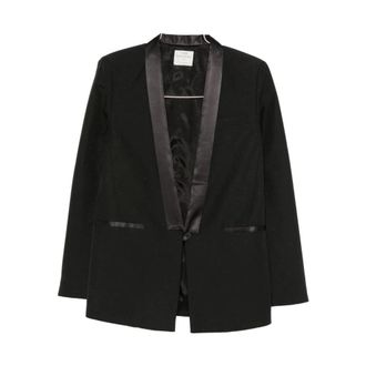 Forte_Forte Mein Jackett - - Jackets - Damen - Schwarzk - L