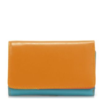 Mywalit Leder Damen Geldb&ouml;rse - Medium Tri-fold w/Outer Zip Purse - 363-115 - Copacabana