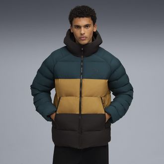 Puma Mono Kapuzenjacke Herren, Kleidung, Gr&uuml;n, XXL