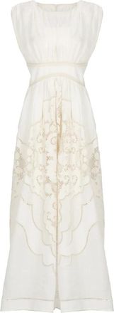 Zimmermann Femme, Robes, Beige, Taille: 40 FR Daylight Waisted Dress