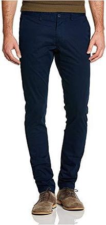 Teddy Smith Chino Slim Stretch Pantalon, Bleu (Us Navy 303u), (Taille Fabricant: 40) Homme