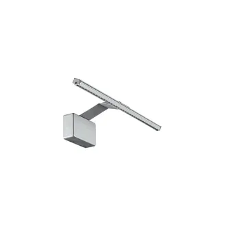 Luce-Ambiente-Design Alcor Silver LED Wall Light in Aluminum 5w 550lm 3000k(Warm Light) 11x30.5x15cm
