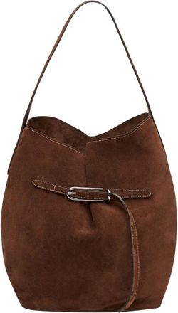 Little Liffner Femme, Sacs, Brun, Taille: ONE Size Belted Bucket Bag Large