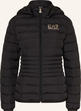 Emporio Armani ea7 Emporio Armani Steppjacke Mit Abnehmbarer Kapuze schwarz