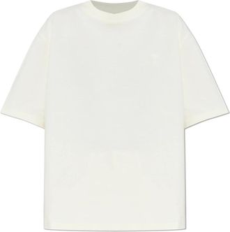 Ami Femme, Tops, Beige, Taille: 38 FR T-shirt oversize