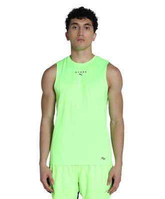 Puma Hyrox gesponnenes Herren-Tanktop, Gr&uuml;ne Blendung, S