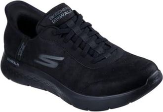 Skechers Homme Hands Free Slip-ins: Go Flex Smooth Motion Walking-Shoes, Black Textile, 42.5 EU
