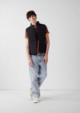 Jott Doudoune sans manches stretch Noir Arafo - Taille XXL