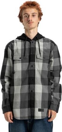 DC Ruckus - Chemise manches longues &agrave; capuche - Homme - XL - Noir