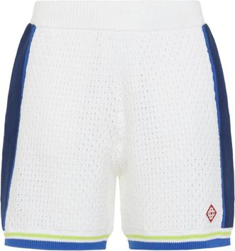 Casablanca Homme, Shorts, Multicolore, Taille: S Crochet Shorts