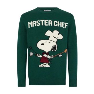 MC2 Saint Barth Heron Sweater - - Knitwear - Herren - Gr&uuml;n - S