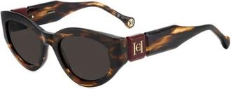 Carolina Herrera Femme, Accessoires, Brun, Taille: 52 MM 0370/S Lunettes de soleil