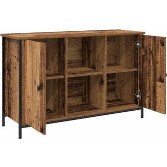vidaXL Vidaxl - Meuble tv Artisan Chêne 101x35x65 cm en Bois dIngénierie et Acier