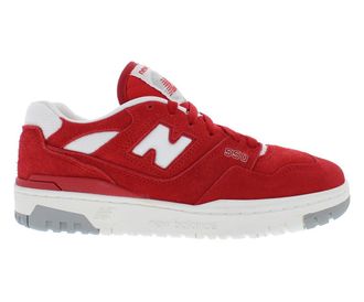 New Balance Kinder 574 V1 Schn&uuml;r-Sneaker, Rot/Wei&szlig;, 44.5 EU
