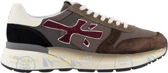 Premiata Low-Top Sneaker - Heren Mick Sneaker Bruin/Rood - Gr. 41 (EU) - in Braun - für Damen